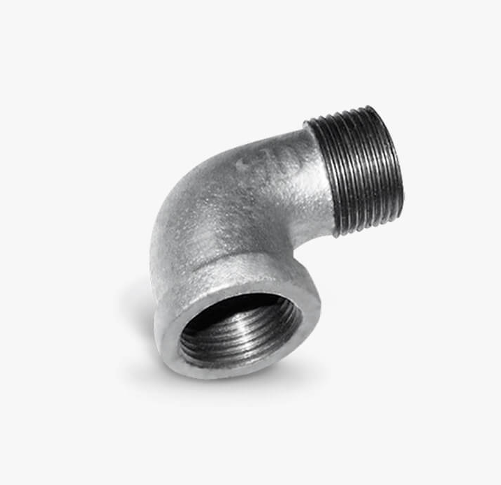 CODO GALV. 90 CACHIMBO 1″