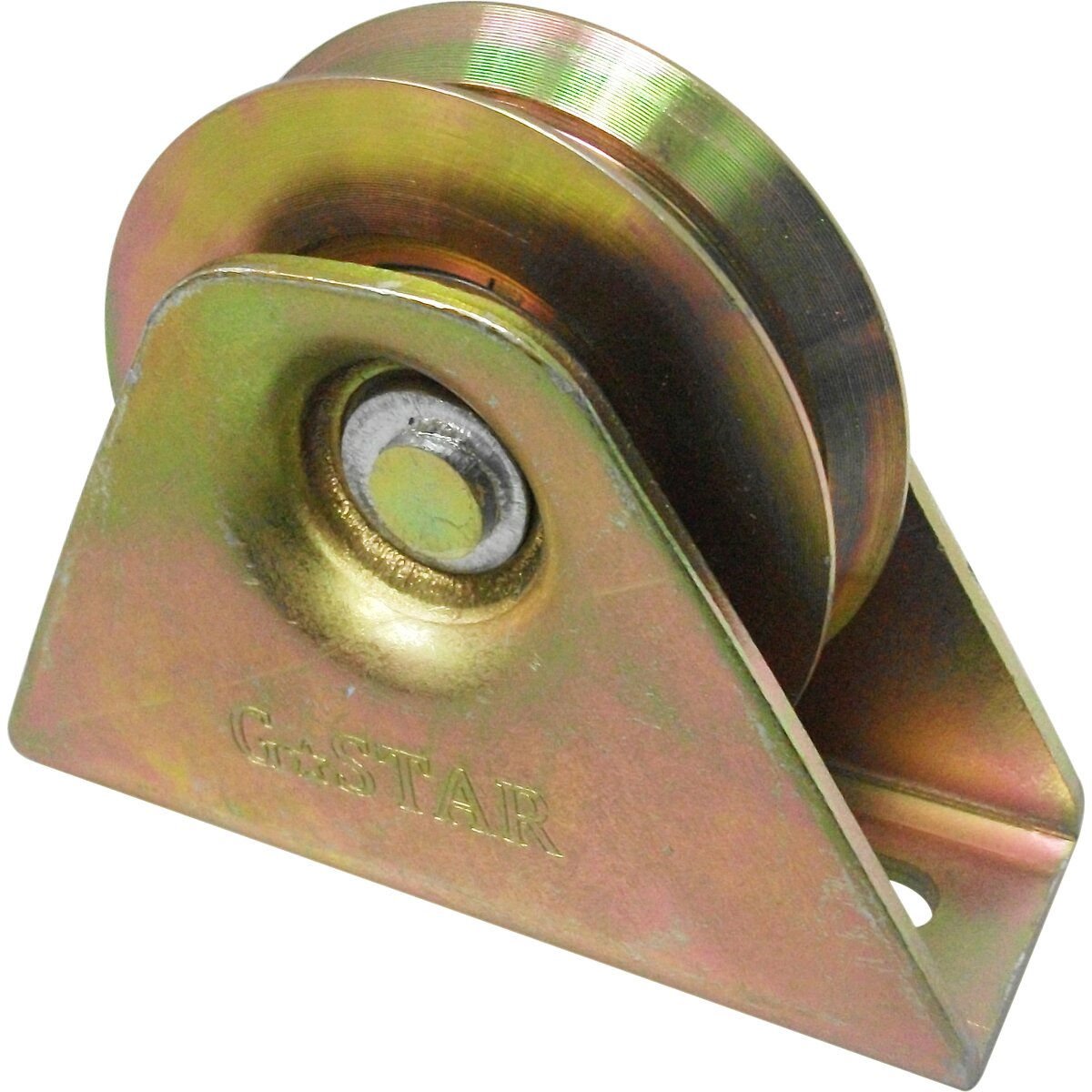 roldana 1.5 rueda porton canal v con base