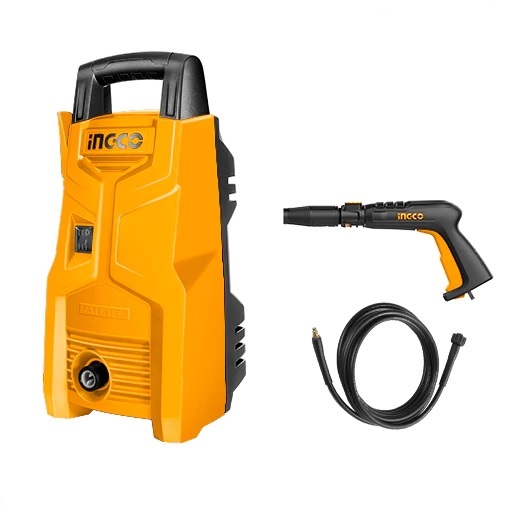 HIDROJET HIDROLAVADORA DE ALTA PRESION 1200W PISTOLA CORTA INGCO